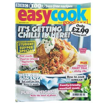 BBC100+ aumtumn famliy recpes Easy Cook 9/2018