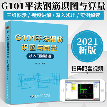 G101平法钢筋识图与算量从入门到精通16g101图集全套 建筑识图零基础入门书籍 制图与识图工程施