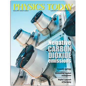 【单期可选】Physics Today 今日物理学杂志 2020/21年月刊 2020年1月刊