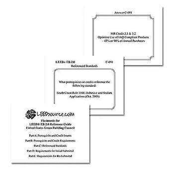 Leed (R) Eb 2.0 Flashcards