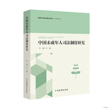 正版2021新书 中国未成年人司法制度研究 孙谦 中国检察 未成年人司法制度立法司法实践 理论法学