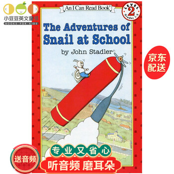 英文原版 The Adventures of Snail at School蜗牛的学校历险#