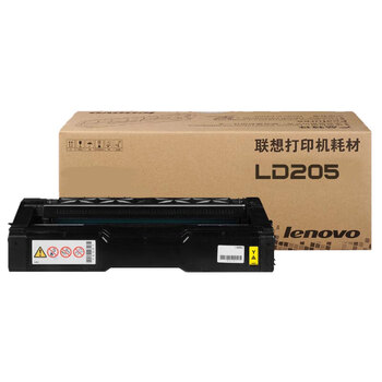 【联想LD205】联想 LD205 原装硒鼓 适用CS2010DW/CF2090DWA彩色激光打印机墨盒 LD205黄色硒鼓（约4000页 ...