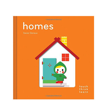 【正版书籍】英文原版 触摸书 房屋Touch Think Learn Homes