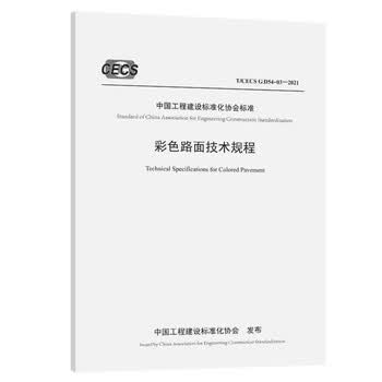 彩色路面技术规程（T/CECS G: D54-03—2021）
