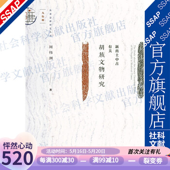 官方正版 新出土中古有关胡族文物研究 周伟洲著 九色鹿书系本 西部边疆研究丛书 QJD