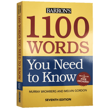 1100 Words You Need to Know 英文原版 巴朗你需要知道的1100个单词