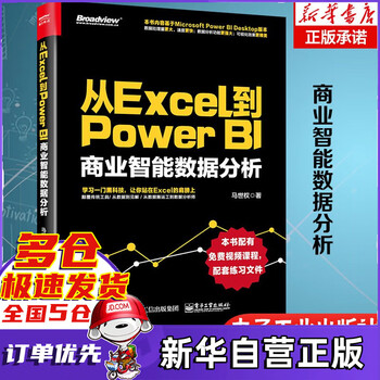 从Excel到Power BI(商业智能数据分析)