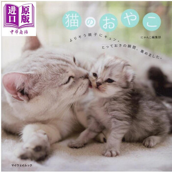 亲子猫 萌猫摄影集 日文原版 猫のおやこ