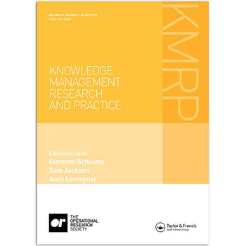 【单期可选】Knowledge Management Research&Practice 知识管理研 2019年3月刊
