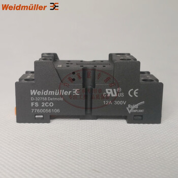 魏德米勒Weidmuller中间继电器 电磁 DRM 2开2闭 8脚 10A 底座 插座 8孔 FS 2CO【图片 价格 品牌 报价】-京东