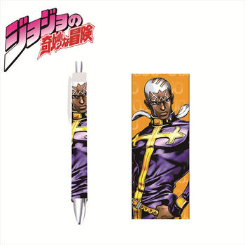 姒桀JOJO的奇妙冒险 圆珠笔 自动 笔 漫画周边 动漫周边 JOJO石之海 普齐圆珠笔