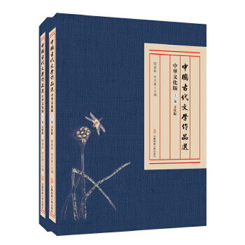 [正版图书] 中国古代文学作品选：中华文化版(上、下册) 邓乔彬何志军 安徽师范大学出版社 9787