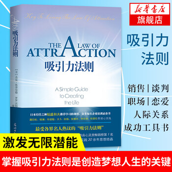 吸引力法则 蓝版秘密 the secret实践手册激发无限潜能 兰契斯特法则  励志