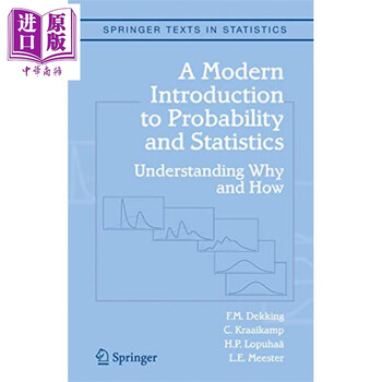 概率统计的现代导论 A Modern Introduction to Probability and Statistics  英文原版 FM Dekking C Kraaikamp