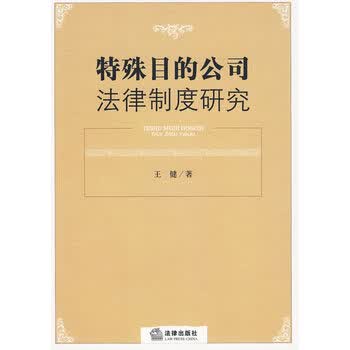 特殊目的公司法律制度研究