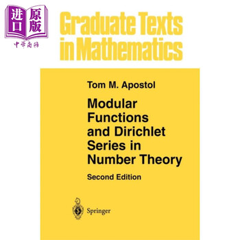 Modular Functions and Dirichlet Series Tom Apostol