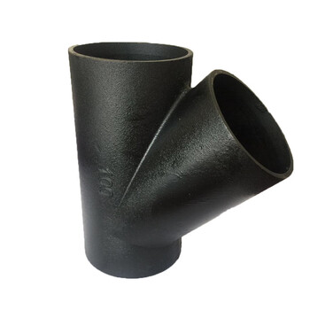 柔性铸铁管W型Y字45度斜三通DN100 75下水排水管4寸管件接头配件 DN150*100【图片 价格 品牌 报价】-京东