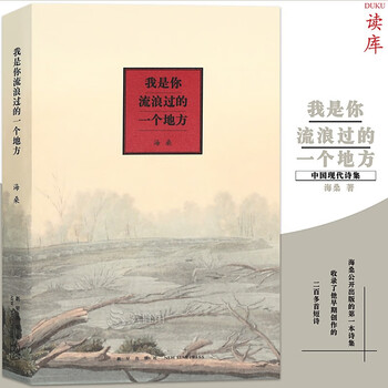 预售正版 海桑诗集《我是你流浪过的一个地方》海桑诗集 第一册 随身迷你小小口袋书小书 文艺诗集情书 读库