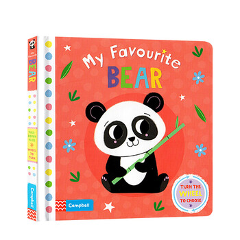 【正版书籍】【英文原版3-6岁】我喜欢的熊 My Favourite Bear 低幼启蒙 儿童认知