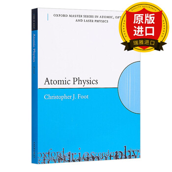 英文原版 Atomic Physics  原子物理学 英文版