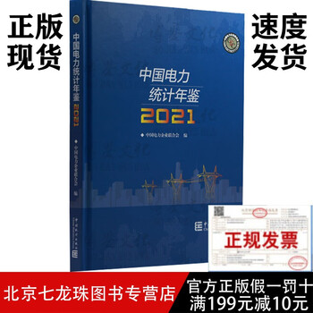 新书2021中国电力统计年鉴-