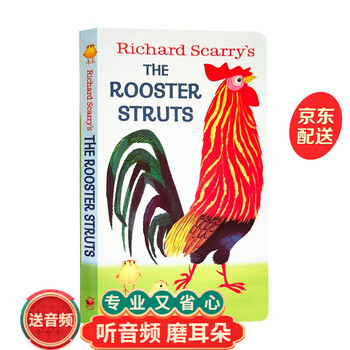 英文原版绘本Richard Scarry's The Rooster Struts公鸡昂首阔步语感#