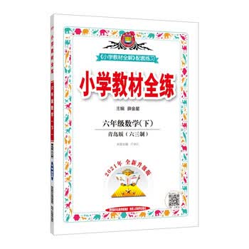 小学教材全练 六年级数学下 青岛版 六三制 适用于2022春 配套夹册练习题、提提实用