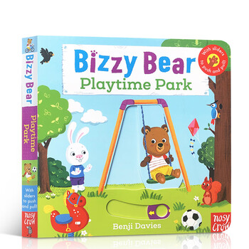 100元选5件小熊很忙系列恐龙乐园Bizzy Bear: Dinosaur Safari绘本忙碌的小 小熊第3辑:公园欢乐日