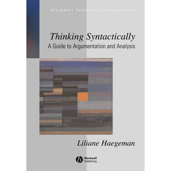 [原版]Thinking Syntactically: A Guide to Argu