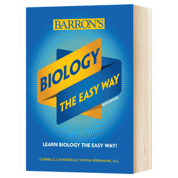 美国高中轻松学生物 Biology The Easy Way 自学手册 英文原版中学教辅 进口原版英语书籍