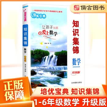 新版小学数学知识集锦培优宝典升级版 小升初基础知识总结知识大全知识点大集结小升初资料包