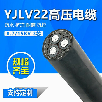 YJLV22/YJV22铜铝芯10KV/35KV高压电缆3*35 50 70 95 120 150平 YJLV22/10KV3*95平方【图片 价格 品牌 报价】-京东