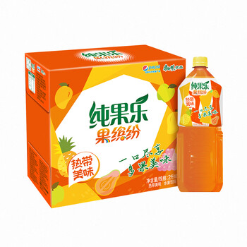 【百事可乐 2L*6】百事可乐果缤纷热带美味果汁饮料整箱装2L*6瓶（新老包装随机发货）【行情 报价 价格 评测】-京东