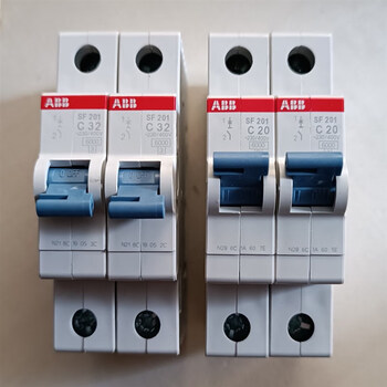 ABB微型断路器 SF201 SF202 SF203 SF204 0.5-63A 4A 3极SF203D型【图片 价格 品牌 报价】-京东