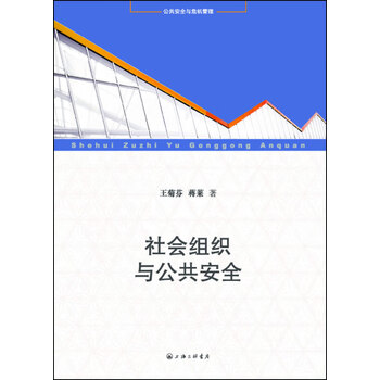 社会组织与公共安全【正版图书】