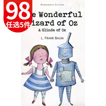 绿野仙踪 英文原版 The Wonderful Wizard of Oz \\\\x26 Glinda of Oz