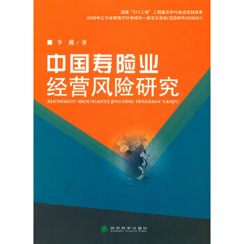 中国寿险业经营风险研究【正版图书】