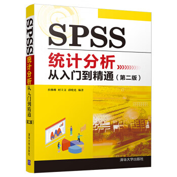 [正版图书] SPSS统计分析从入门到精通(第二版) 杜琳琳,时立文,薛晓光 清华大学出版社 978