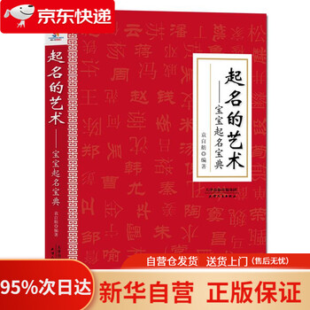 起名的艺术 : 宝宝起名宝典 袁自舫 天津人民出版社 9787201139678