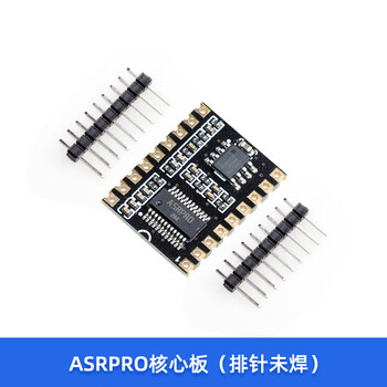 ASRPRO语音识别模块串口一键下载AI离线语音开发板天问学习模块 ASR-PRO-核心板2M-排针未焊【图片 价格 品牌 报价】-京东