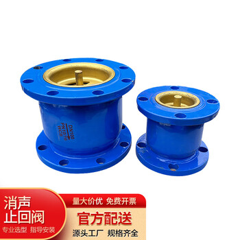 【览团HC41X-16Q】览团 球墨铸铁消声止回阀 法兰止回阀 防水锤水泵用单向逆止阀 DN65 【行情 报价 价格 评测】-京东