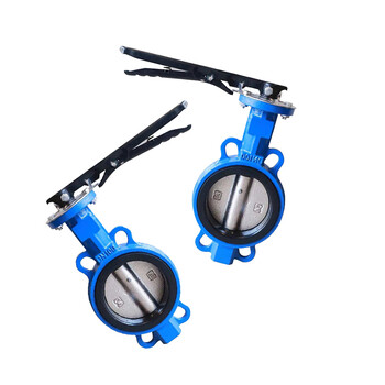 【奈鑫D71X-16】奈鑫 D71X-16 对夹式手柄蝶阀 乙丙橡胶手动蝶阀 DN100 【行情 报价 价格 评测】-京东