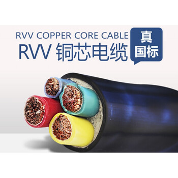 定制国标四芯铜软护套RVV三相四线3+1 10/16/25/35/95平方电线电 RVV3*50+1*25【图片 价格 品牌 报价】-京东