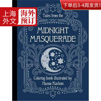 Tales from the Midnight Masquerade Coloring Bo