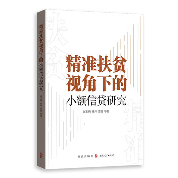 正版 精准扶贫视角下的小额信贷研究 9787543233133