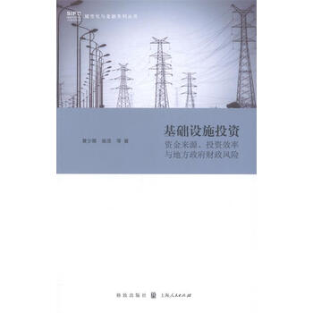 基础设施投资:资金来源、投资效率与地方财政风险【保证正版】