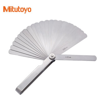 【三丰184-303S（0.05-1mm 28片 长片）】Mitutoyo 三丰塞尺 184-313S（0.05-1mm 28片）（货期7 ...