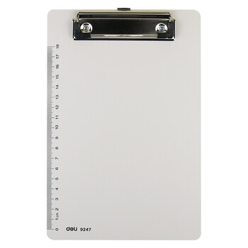 【得力9248】得力（deli）9248 A4板夹文件夹垫板写字板夹菜单夹子纸夹板A4车间办公文具用品 适用A4纸 白色单个装【行情 报价 价格 评测】-京东