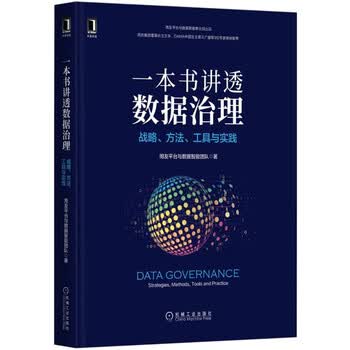 一本书讲透数据治理:战略、方法、工具与实践9787111694489